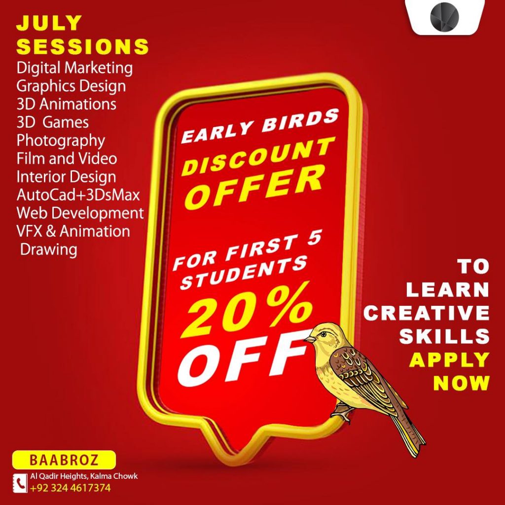 Get early birds discount offer now!!! - Baabroz