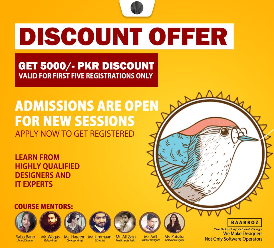 Rs. 5000/- Flat Discount Offer - Baabroz
